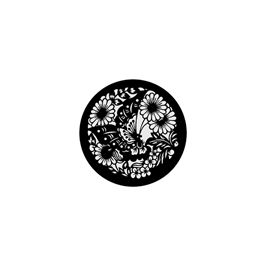Standard Steel Gobo #71008 - Chinese Butterfly - Size E (37.5mm)